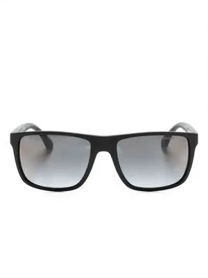 Emporio Armani Rectangle-frame Sunglasses - Grey