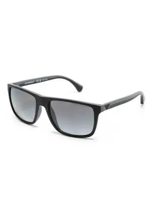 Emporio Armani Rectangle-frame Sunglasses