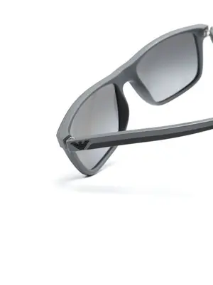 Emporio Armani Rectangle-frame Sunglasses