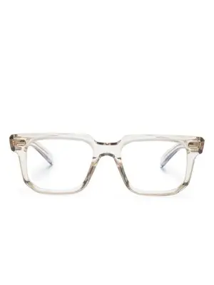 CUTLER & GROSS 1410 Square-frame Glasses - Neutrals