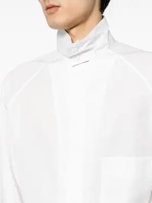 Yohji Yamamoto Raglan-sleeves Cotton Shirt