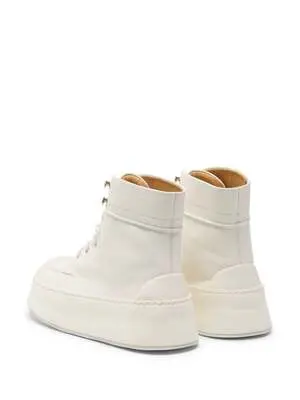 Marsèll Cassapana Leather Combat Boots
