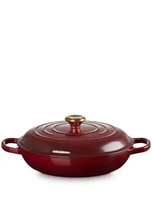 LE CREUSET Signature Cast Iron Casserole (35.2cm) Red