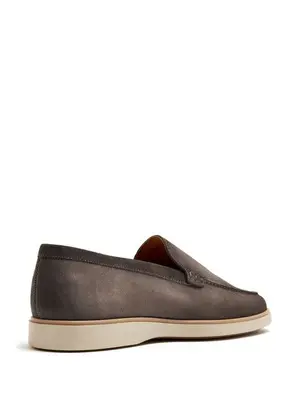 Magnanni Lourenco Suede Loafers - Brown