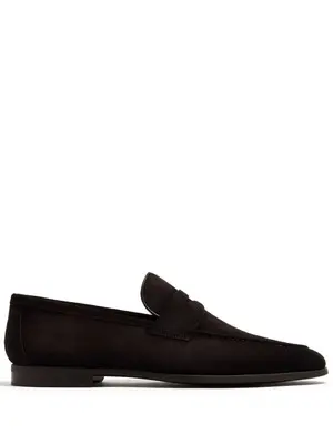 Magnanni Contrast Stitching Loafers