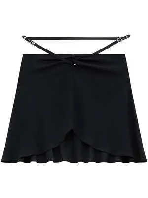 COURREGES Ellipse Mini Skirt - Black