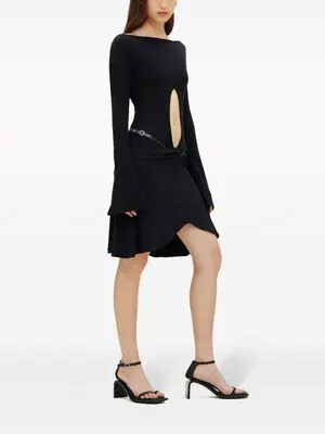 COURREGES Ellipse Mini Skirt - Black