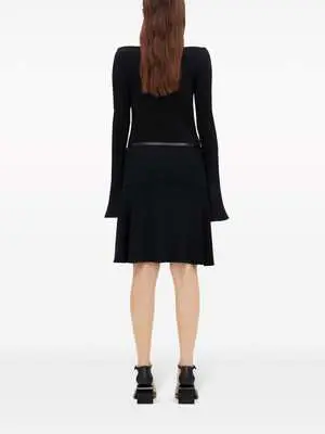 COURREGES Ellipse Mini Skirt - Black