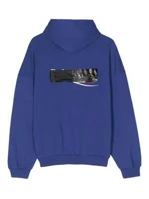 Balenciaga Political Campaign Cotton Hoodie