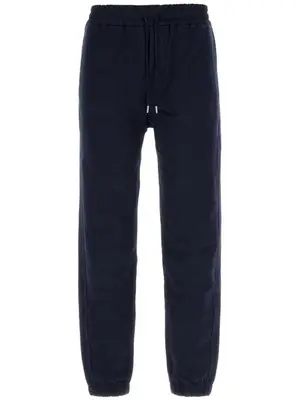 Saint Laurent Logo-embroidered Track Pants - Blue