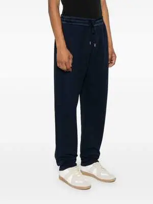 Saint Laurent Logo-embroidered Track Pants - Blue