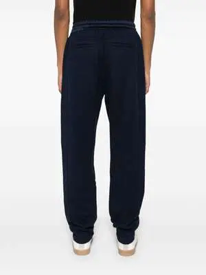 Saint Laurent Logo-embroidered Track Pants - Blue
