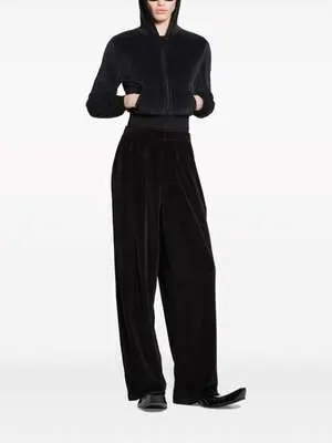 Balenciaga Handwritten Embellished Zip-front Hoodie
