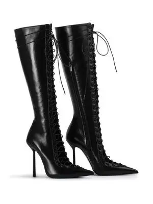 LE SILLA Colette 120mm Knee Boots - Black