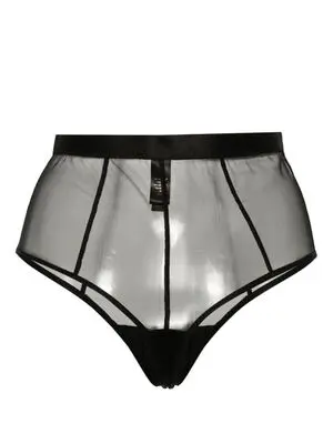 MURMUR Sculpt Sheer High-waisted Briefs