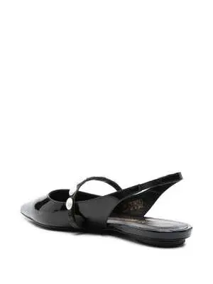 STUART WEITZMAN Patent Leather Mules