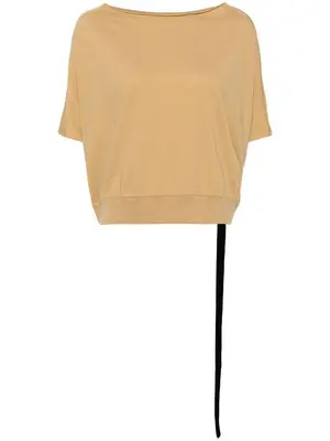 Rick Owens Cropped T-shirt - Neutrals