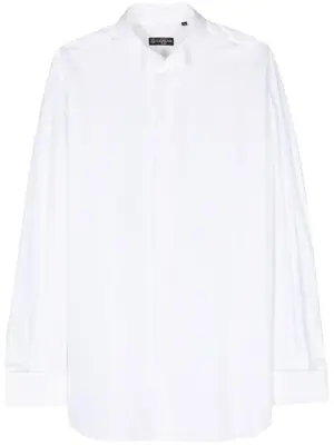 Corneliani Diplomatic-collar Cotton Shirt - White