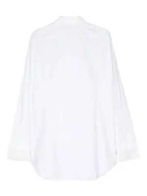 Corneliani Diplomatic-collar Cotton Shirt - White