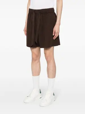 TEKLA Poplin Shorts - Brown