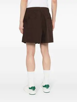 TEKLA Poplin Shorts - Brown