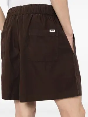 TEKLA Poplin Shorts - Brown