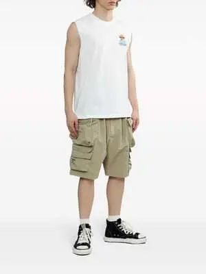 MUSIUM DIV. Van Gogh-print Cotton Vest