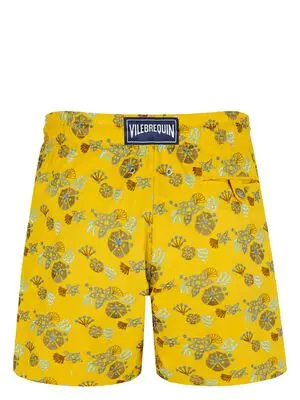 Vilebrequin Floral-embroidered Swim Shorts