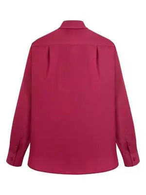 Vilebrequin Cool Turtle-embroidered Shirt - Purple