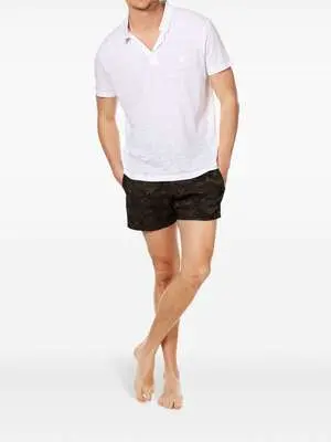 Vilebrequin Pyramid Linen Polo Shirt - White