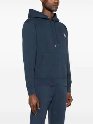 Maison Kitsuné Chillax Fox Cotton Hoodie - Blue
