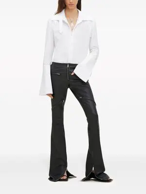 COURREGES Modular Asymmetric Poplin Shirt