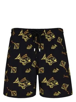 Vilebrequin Mistral Vatel Embroidered Swim Shorts