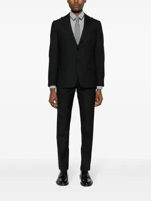LARDINI Pinstriped Single-breasted Suit