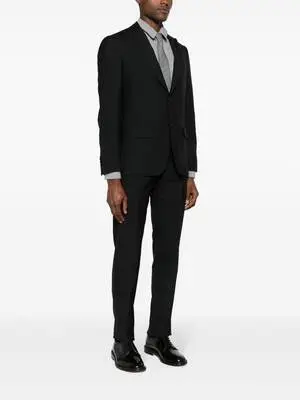 LARDINI Pinstriped Single-breasted Suit