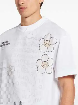 MOUTY Graphic-print Cotton T-shirt