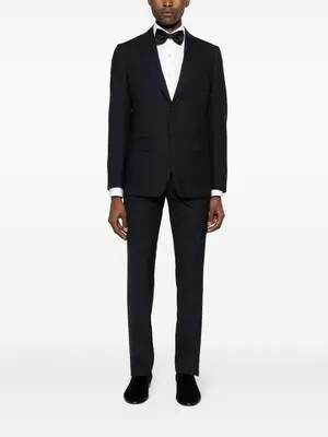 LARDINI Single-breasted Wool Suit - Blue