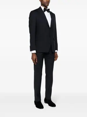 LARDINI Single-breasted Wool Suit - Blue