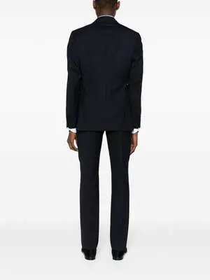 LARDINI Single-breasted Wool Suit - Blue