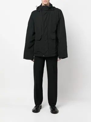 Balenciaga Bb Icon Kick Parka Coat