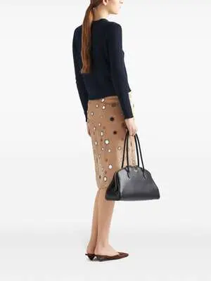 Prada Crew-neck Cashmere Jumper - Blue