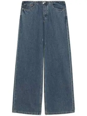 Still Here High-rise Wide-leg Jeans