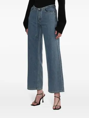 Still Here High-rise Wide-leg Jeans