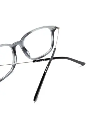 Gucci Rectangle-frame Glasses