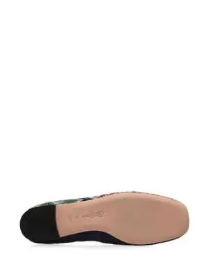 Bally Byntia-cry Leather Ballerina Shoes