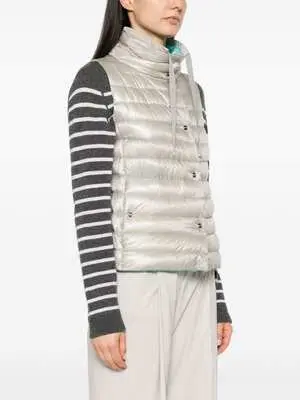 Herno Reversible Padded Gilet - Grey