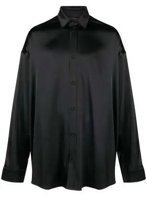 Balenciaga Oversized Long-sleeve Shirt