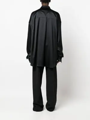 Balenciaga Oversized Long-sleeve Shirt