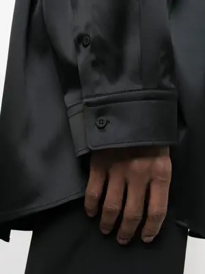 Balenciaga Oversized Long-sleeve Shirt