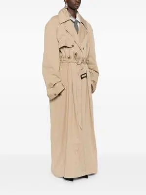 Balenciaga Deconstructed Trench Coat - Neutrals